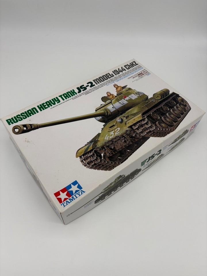 Tamiya 1/35 Russian Heavy Tank JS-2 Model 1944 ChKZ | eBay