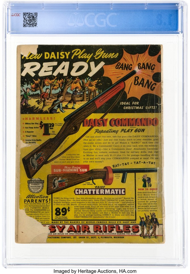 1944 D.C. Comics Superman 26 CGC 1.8. Goebbels War Cover | eBay