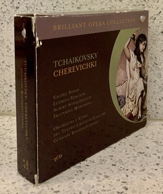 TCHAIKOVSKY Cherevichki (3 Discs, Brilliant) ROZHDESTVENSKY Popov ...