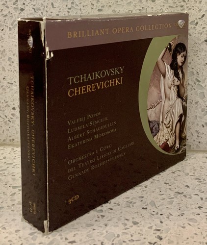 TCHAIKOVSKY Cherevichki (3 Discs, Brilliant) ROZHDESTVENSKY Popov ...