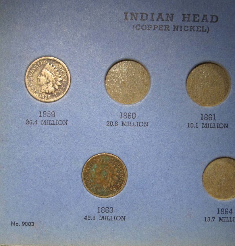 Vintage Indian Cent Collection 47 Different Dates 1857-1909 AN649 | eBay