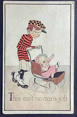 Pushing Baby Out Comic
