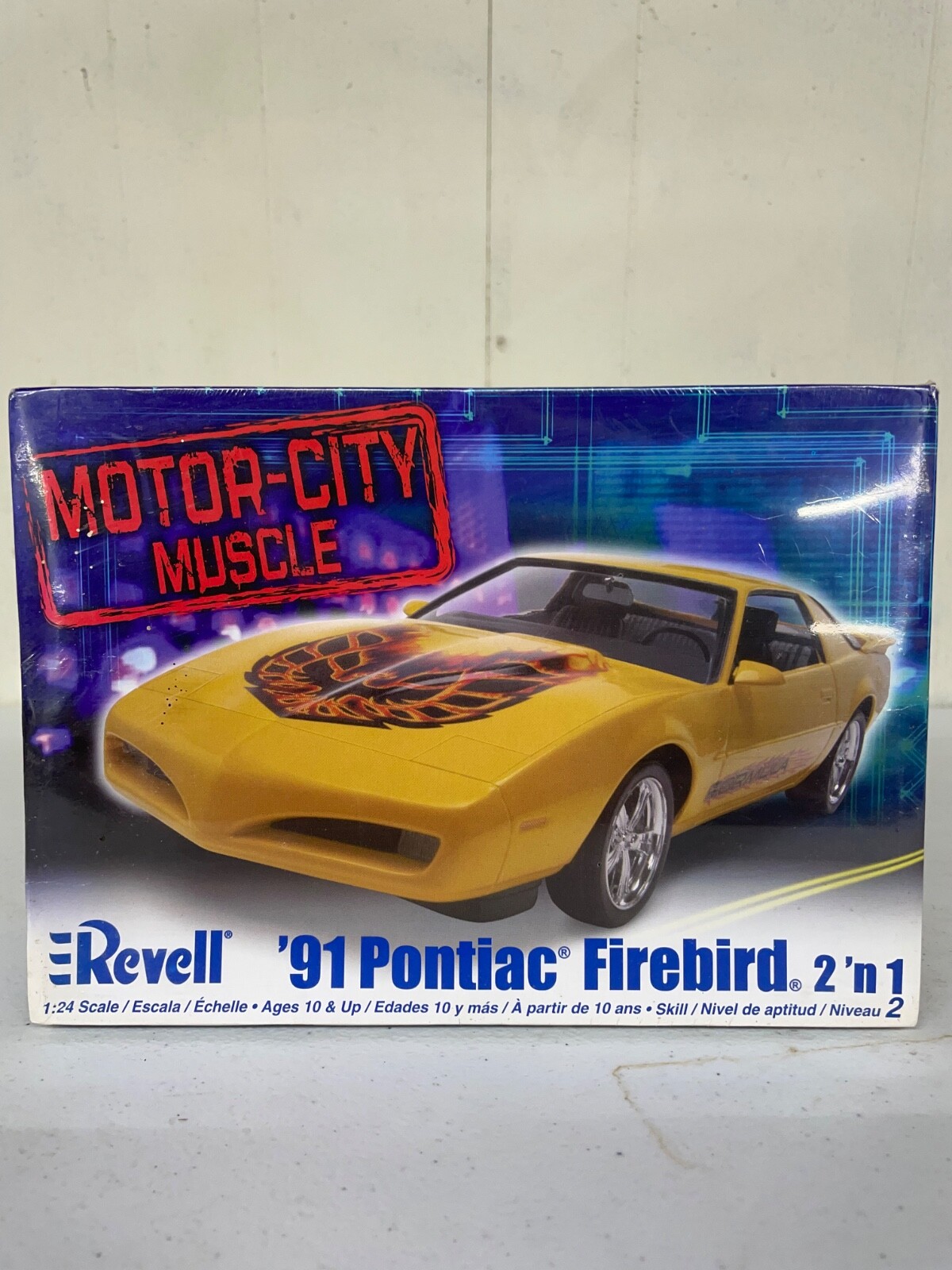 REVELL '91 PONTIAC FIREBIRD 1/24 sealed NEW 2 in 1 Muscle Car 15 sec 1/ ...
