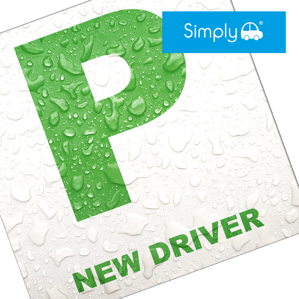 2xSimply Fully Magnetic P Plates Strong Car Learner New Driver Just ...