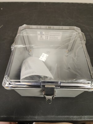 Versa-Mount Polycarbonate Washdown Enclosure with See-Through Cover, 8 ...