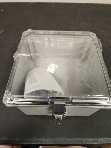 Versa-Mount Polycarbonate Washdown Enclosure with See-Through Cover, 8 ...