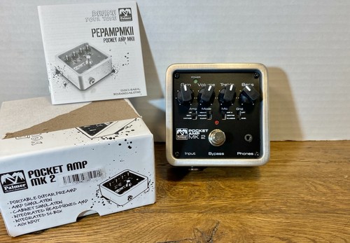 Palmer® POCKET AMP MK 2 Portable Guitar Amplifier Preamp ( PAL-PEPAMP ...