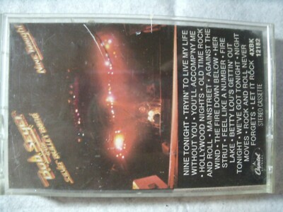 Cassette-Bob Seger-Nine Tonight | eBay