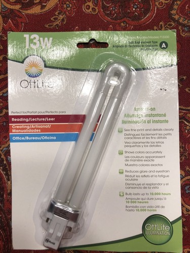 Genuine OttLite PL13-A 13-Watt 508 Illumination Replacement Bulb T13330 ...