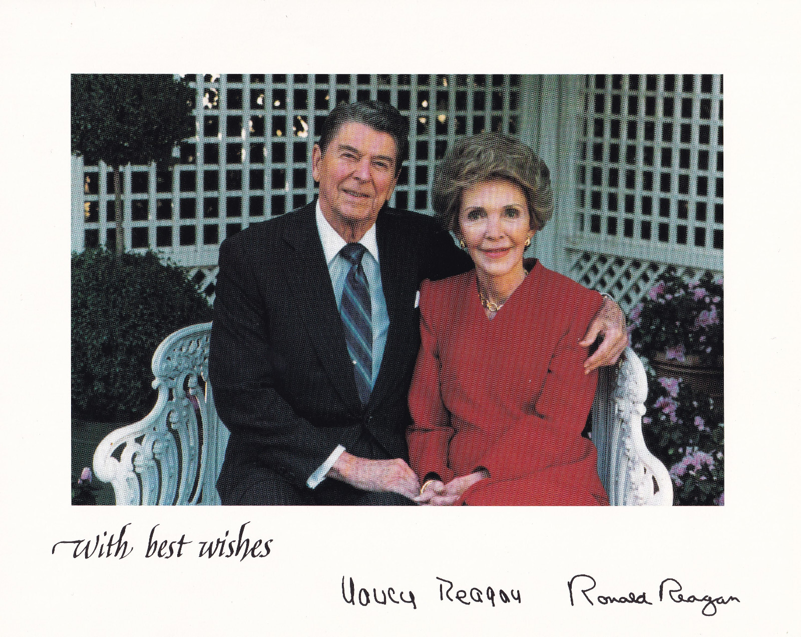 Politik USA Nancy + Ronald Reagan Président 1981-1989 1990er Pression ...