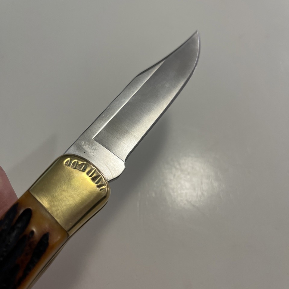 Buck 110 Custom Knife (2019 Jigged Amber Bone) | eBay