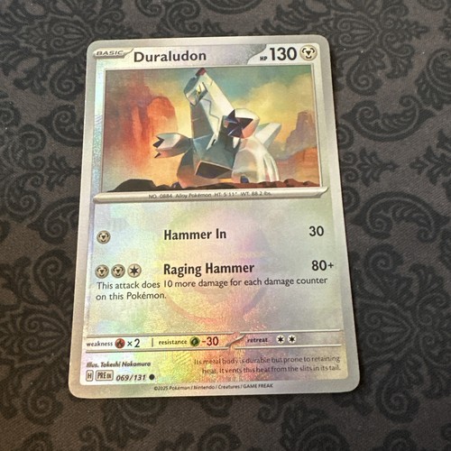 Duraludon 069/131 Sv: Prismatic Evolutions Reverse Holo Pokeball ...