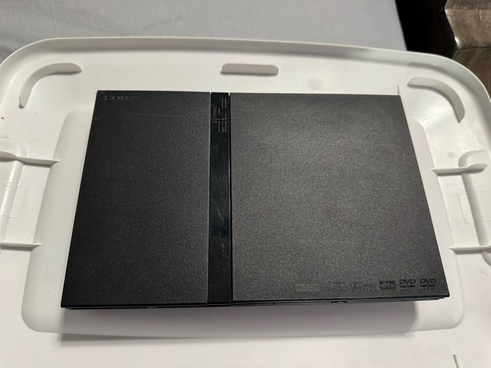 Sony PlayStation 2 PS2 Slim SCPH-70012 Console Bundle Lot Tested 8 ...