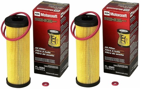 New Pair of Genuine OEM Motorcraft Ford FL2062 Oil Filter FL2062A ...