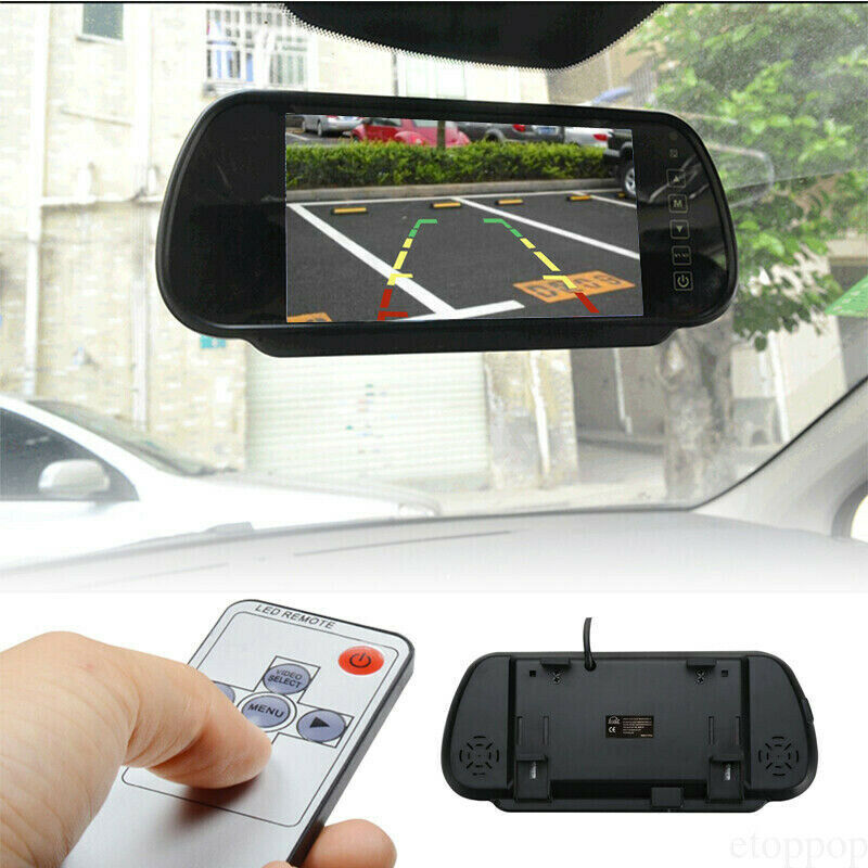4.3''/5"/7'' Car Rear View Monitor LCD Mirror Screen for Parking ...