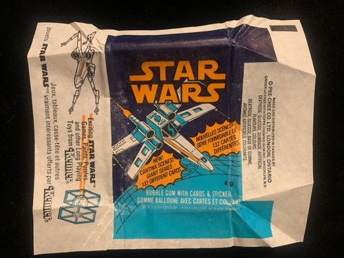 1977 OPC Star Wars Series 3 Wrapper - great shape w/no rips or tears | eBay