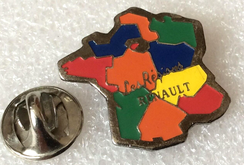 pin's lapel pins Vintage Renault automobile (les régions) argenté | eBay