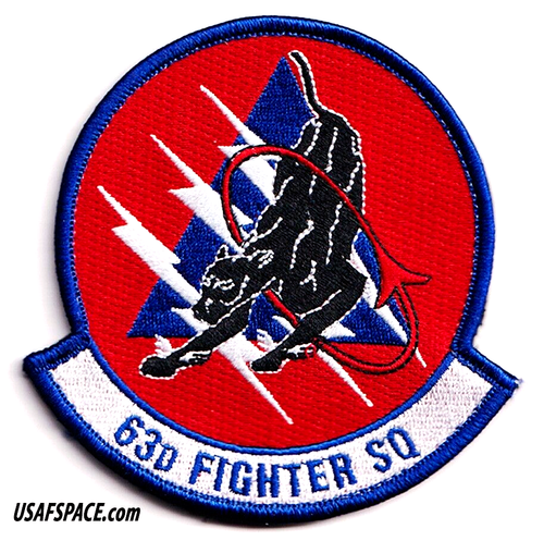 USAF 63D FIGHTER SQ -63 FS- F-35-LIGHTNING -Luke AFB-ORIGINAL VEL ...