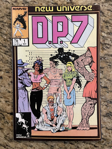 DP7 #1 (New Universe Marvel Comics Nov 1986) | eBay