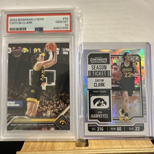 caitlin clark psa 10 2023 bowman u now 3point records + /299 card💎🔥 | eBay