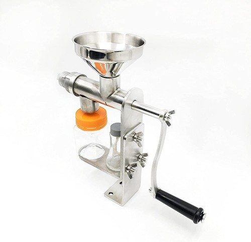 Manual Oil Press Machine Household Stainless Steel Extractor Hand Press ...