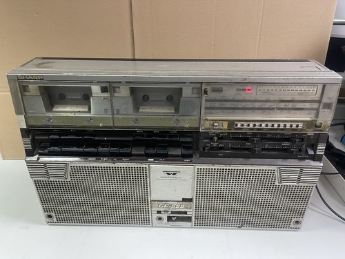 Sharp Boombox GF 555 Double Cassette Player | eBay.de