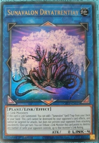 Sunavalon Dryatrentiay - GFTP-EN021 - Ultra Rare 1st Edition Yugioh | eBay