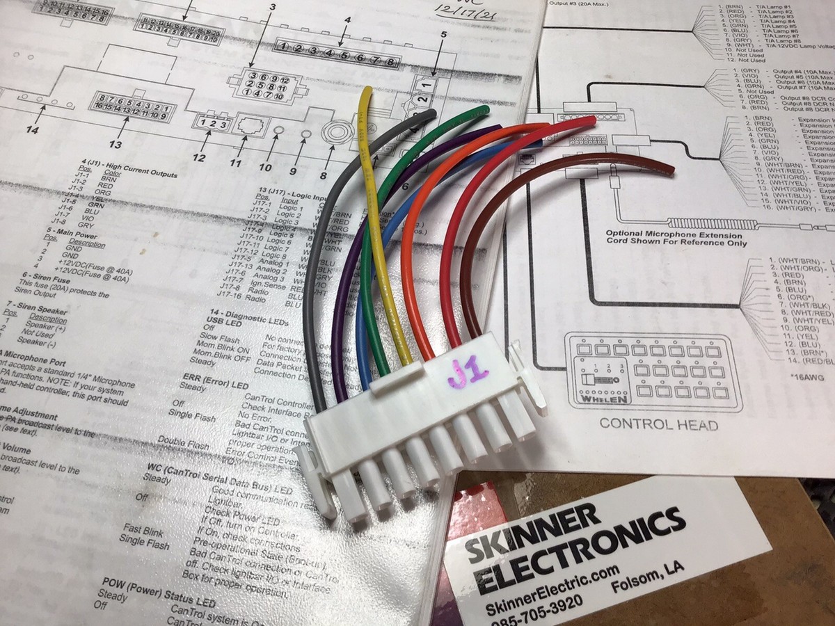 Whelen Light Bar Wiring Diagram Whelen Engineering LED Traffic Advisor