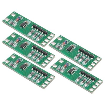 5Pcs 3-12V Flashing LED Light Module Red Pair Flashing Suitable for ...