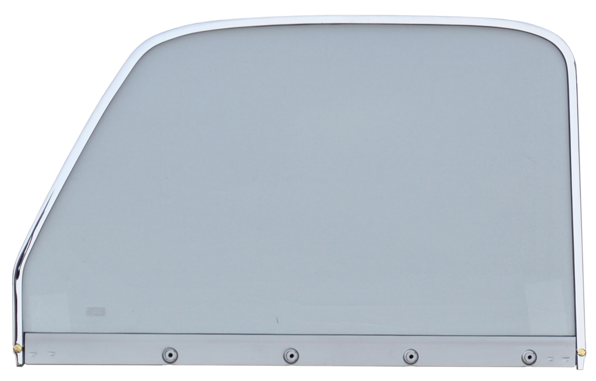 Door Window Glass Assembly Driver Side 47-50 Chevy Pickup (Key Parts ...