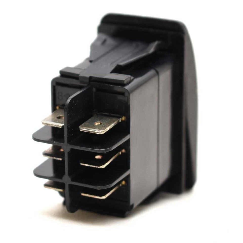 Carling On/Off Contura II Boat Rocker Switch | Blank 6 Spade 12V | eBay