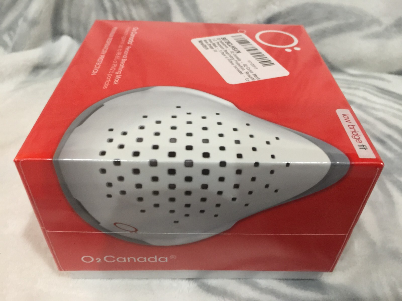 O2 Canada Curve Personal Breathing Mask 1.2 Premium Respiratory ...