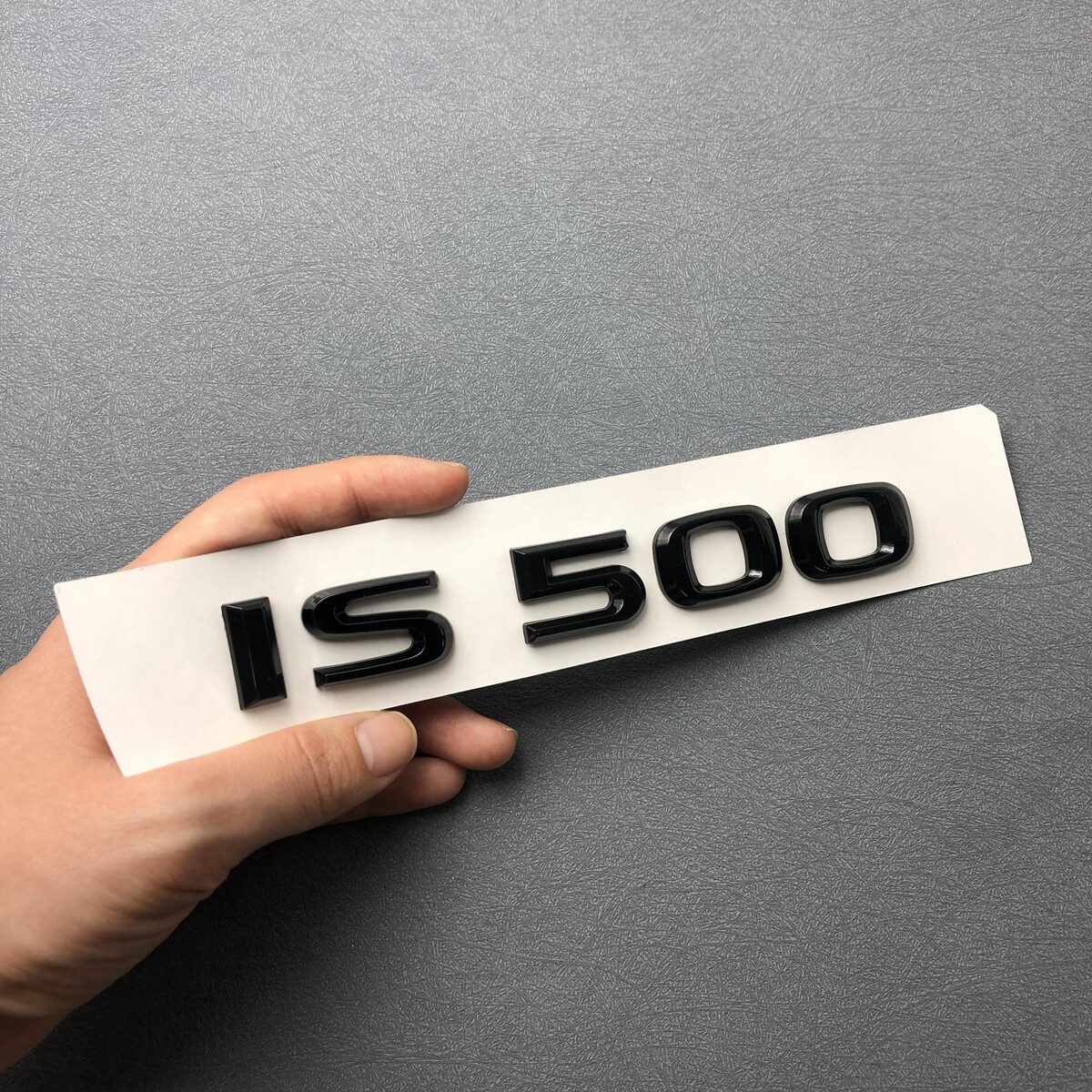 Gloss Black For F-Sport IS 500 IS500 Letter Trunk Rear Badge Car Emblem ...