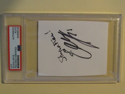 Alicia Keys PSA/DNA Certified Autograph Signed Cut | eBay