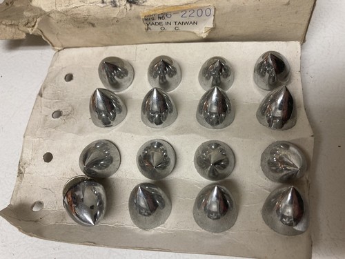 Bullet Style License Plate Screws Mount Motorcycle Chopper Harley ...