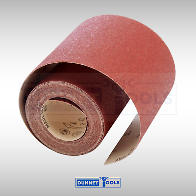 Sand Paper 60 Grit Aluminium Oxide Roll 115mm x 10m Sanding Finishing ...