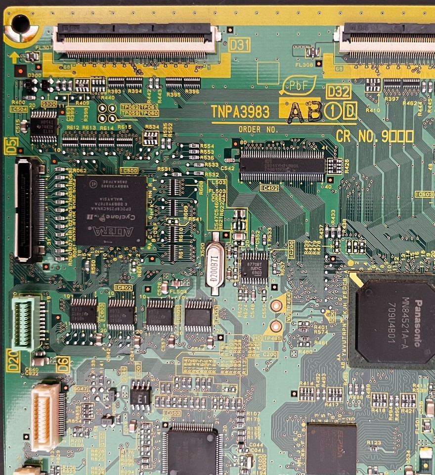 Panasonic D Board for TH-58PZ700U, TH-58PZ750U, TZTNP01HGTU, TNPA3983AB ...