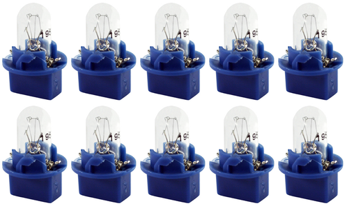 Box of 10 PC195 Lamp Bulb Auto Lightbulb Instrument Illumination WITH ...