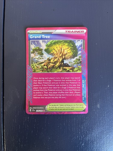 Pokemon Stellar Crown Grand Tree Ace Spec 136/142 IN HAND Near Mint NM ...