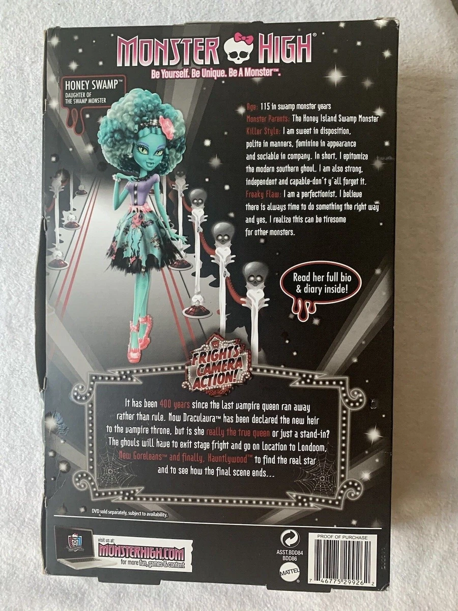 Monster High Frights Camera Action Honey Swamp