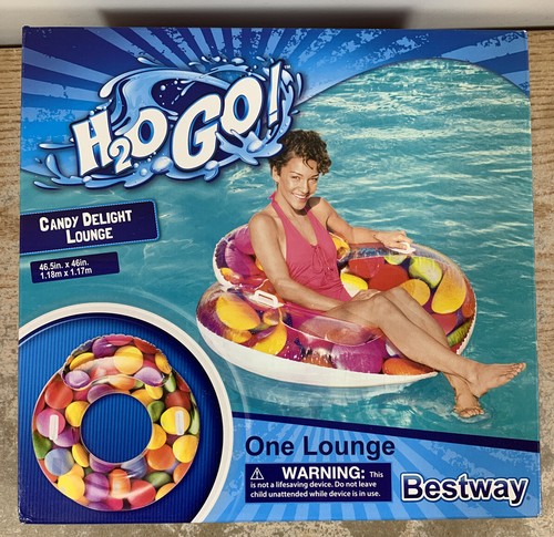 H20 Go! Candy Delight Lounge Bestway Pool Float New | eBay