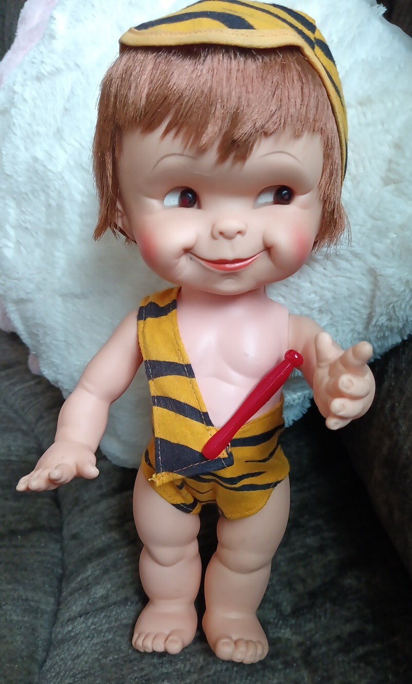 Eegee BAM BAM FLINTSTONES Stone Age Baby Doll | eBay