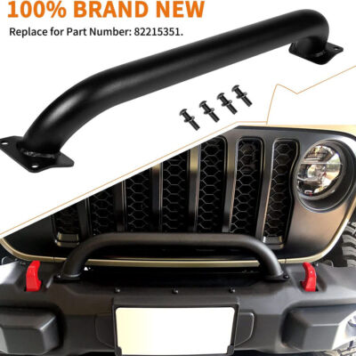 Front Bumper Grille Winch Brush Guard For 82215351 Jeep Wrangler ...