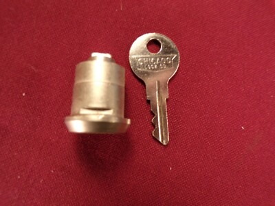 Vintage Chicago Lock Co. Steel Desk Lock Clip Style Lateral File ...