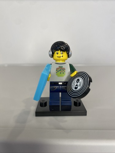 Lego DJ Collectible Minifigure Series 8 CMF Complete w/ Vinyl Record ...
