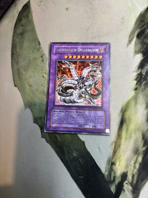 Yugioh Chimeratech Overdragon Ultimate Rare POTD DP04-EN013 | eBay
