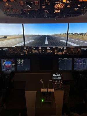 Boeing 737 Home-Built Flight Simulator Cockpit 737-800 | eBay UK
