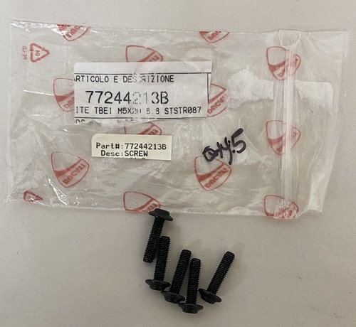 5-2020-24 Ducati Panigale V4 S OEM Screws TBEI M5X20 8.8 STSTR087 ...