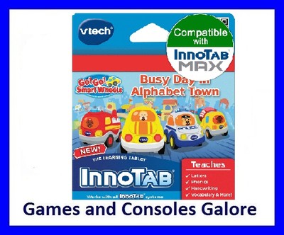 New Vtech InnoTab 2, 3, Max GO! GO! Alphabet Town InnoTab Educational ...