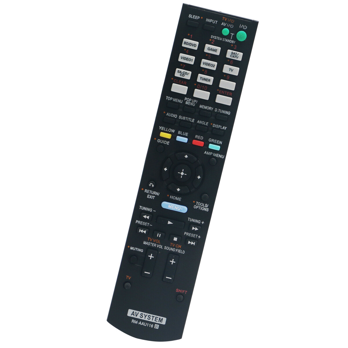 New RM-AAU116 Replace Remote for Sony AV Receiver STR-DH830 STR-DH750 ...